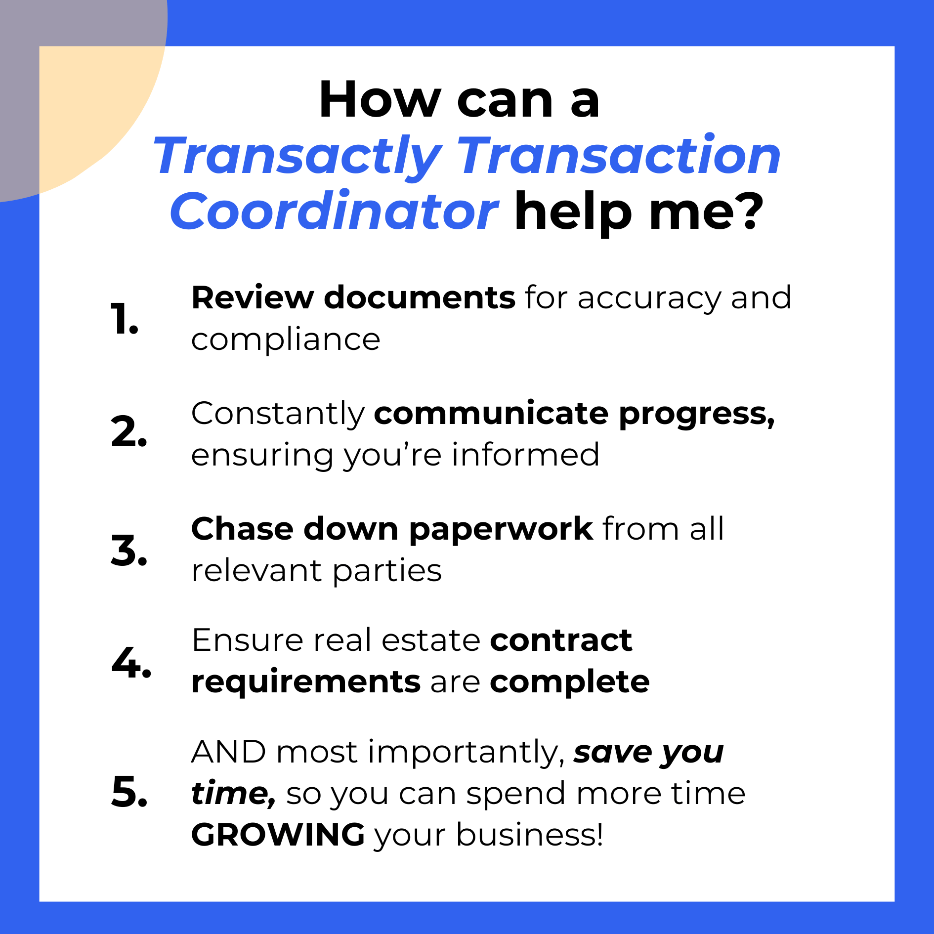 The Ultimate Guide to Working with a Transaction Coordinator